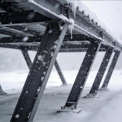 China Green Q355B Q235B  Resistant To Cold Steel Structure Support Earthquake Resistant Customized for sale