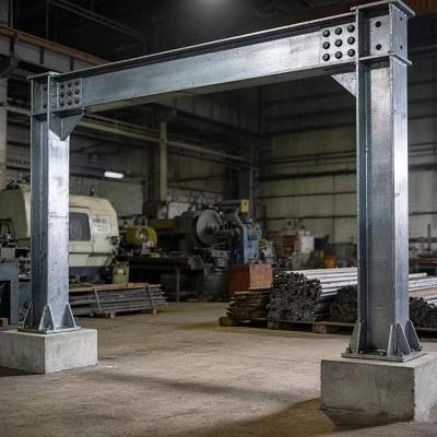 China High Strength Steel Structure Building Support System Multi Functional Reusable for sale