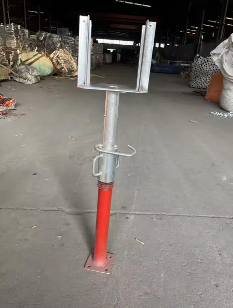 Industrial steel scaffolding prop for building support systems