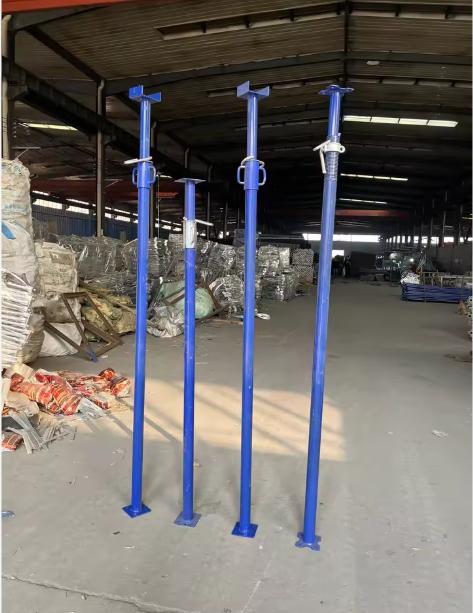 Steel scaffolding prop formwork system in construction application