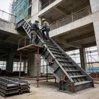 China Steel Concrete Stair Formwork Digital Simulation Intelligent Processing for sale