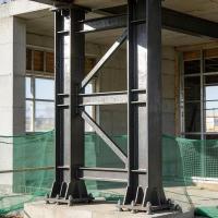 Quality Structural Steel Building Supports For Concrete Formwork / Scaffolding for sale