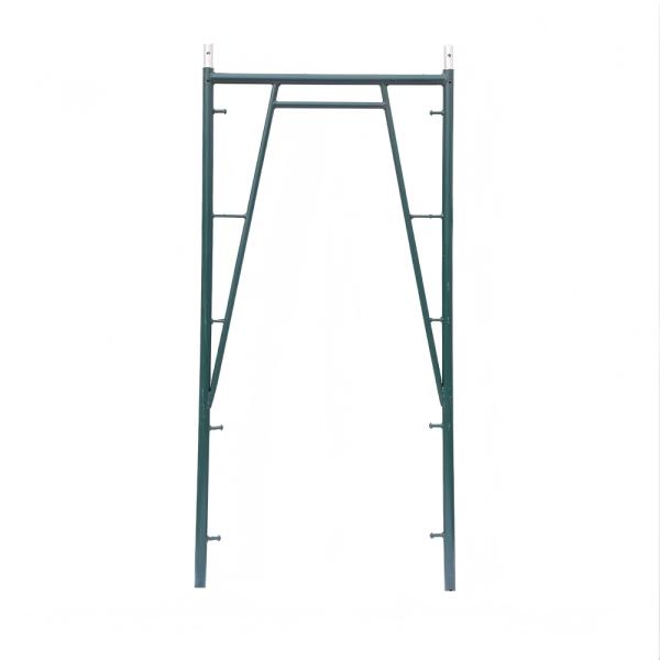 Quality 3ft x 6ft 8in Snap-On Walk-Thru Scaffolding Frame with Galvanized Light Steel for sale