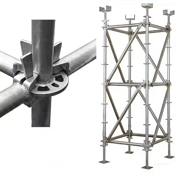 Quality Hot-dip Galvanized 1000MM Ringlock Scaffolding System with Socket Connection for for sale