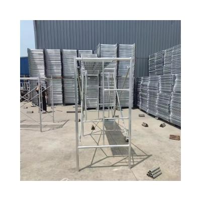 China Customizable Frame Scaffold with Anti-Rust Paint and Easy Assembly Mobile Step Portal Scaffolding for sale