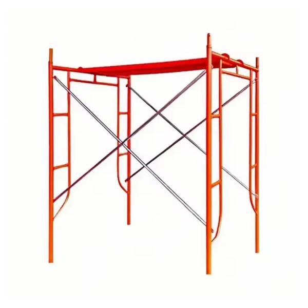 Quality Galvanized Q235 Q345 Painted H Frame Scaffolding Easy to Assemble for Construction Projects for sale