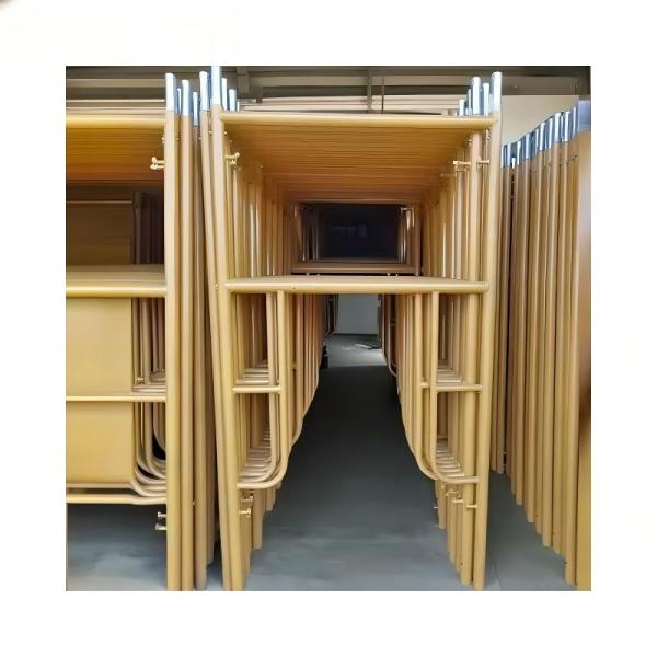 Quality Powder Coated Steel Frame Scaffolding with Easy Assembly and Wind Load Compliance for sale