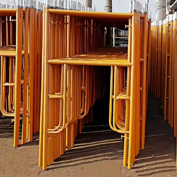 Quality Powder Coated Steel Frame Scaffolding with Easy Assembly and Wind Load for sale
