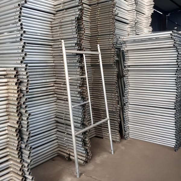 Quality Powder Coated Steel Frame Scaffolding with Easy Assembly and Wind Load for sale