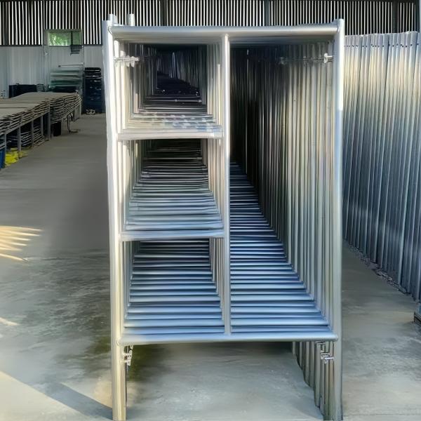 Quality Powder Coated Steel Frame Scaffolding with Easy Assembly and Wind Load for sale