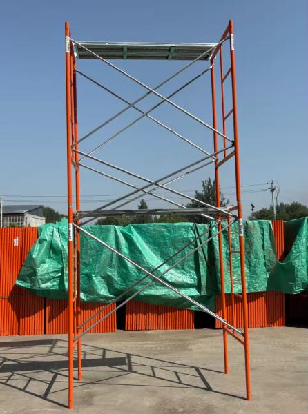 Quality Galvanized Steel E-Frame Scaffold with High Load Bearing Capacity and Easy for sale