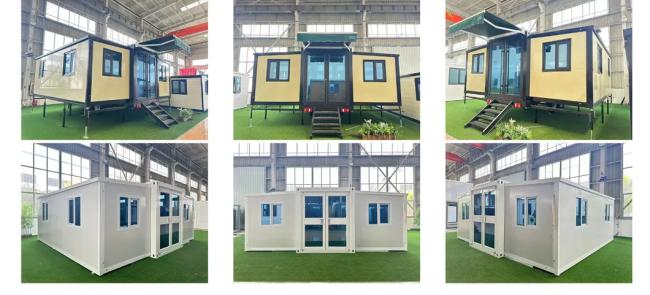 Container house kitchen and bathroom layout