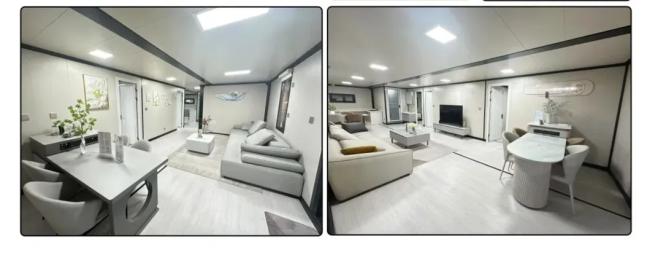 Container house electrical system installation