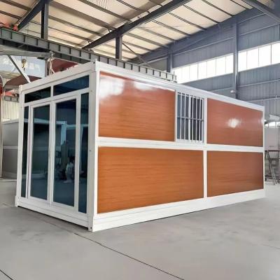 China Rapid-Setup Customizable Prefab Folding Container House with Seismic Resistance Grade 7 for sale