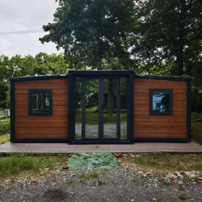 China 20FT Expandable Prefab Container House with Hot DIP Galvanized Frame and Structural Insulated Panels for sale