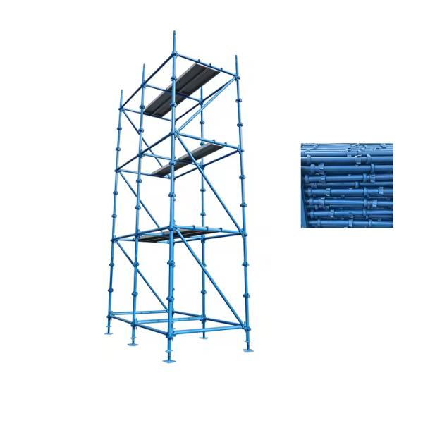 Quality Customizable Quick-assembly 3.0m Upright Bowl-lock Scaffold System for Bridge and Tunnel Engineering for sale