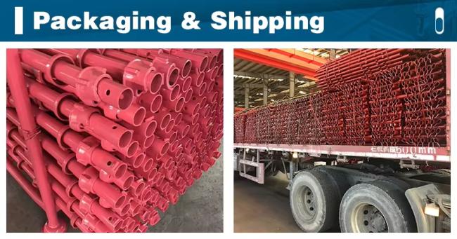 Custom color options for bowl-lock scaffold system