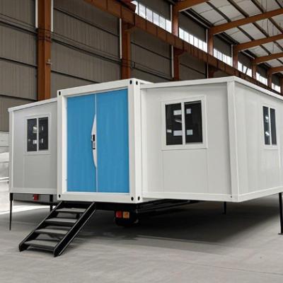 China 20FT and 40FT Modular Expandable Container House with Galvanized Steel Frame and Customizable Layouts for sale