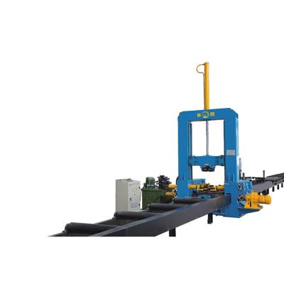 China H-beam Assembling Machine With PLC Control For 200-800mm Flange Width And 0.5-6m/min Assembling Speed for sale
