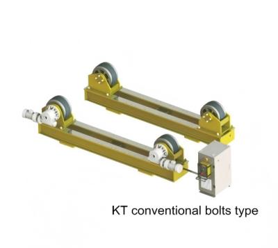 China Heavy-Duty Adjustable Welding Roller Bed with Stepless Speed Control, High Load Bearing Capacity, and Dual Braking System for sale