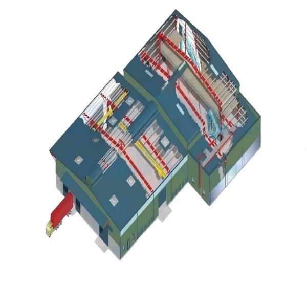 Quality Durable PEB Steel Structure with Multi-Level Framing, Heavy-Wall Circular Hollow for sale