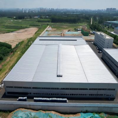 China Customizable Dimensions High Load-Bearing Capacity Eco-friendly Prefabricated Steel Structure Factory Building for sale