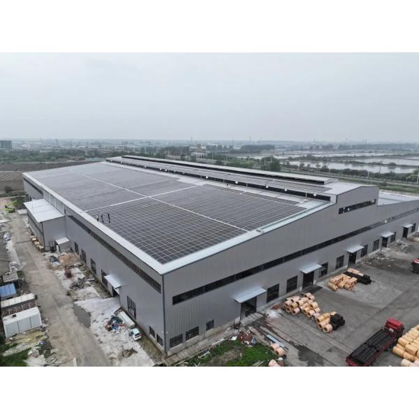 Quality Customizable Hot-Dip Galvanized Prefabricated Steel Structure Building with Seismic Resistance for sale