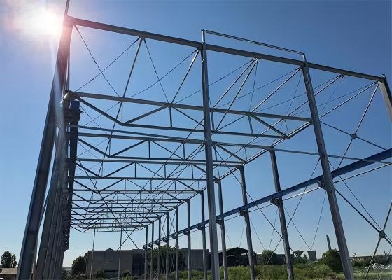 Quality Durable 50+ Years Service Life PEB Steel Structure with 70m Max Span and Seismic Resistance for sale