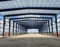 China Custom Prefabricated Steel Warehouse with 50+ Years Lifespan, High Wind Resistance, and Eco-Friendly Construction for sale