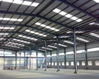China Custom Prefabricated Steel Warehouse with 50+ Years Lifespan, High Wind Resistance, and Eco-Friendly Construction for sale