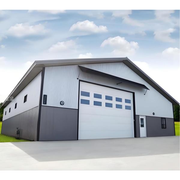 Quality Large Span Prefab Steel Structure Building with 120 km/h Wind Resistance, Magnitude 8 Seismic Resistance, and Fast Bolt Assembly for Industrial Use for sale