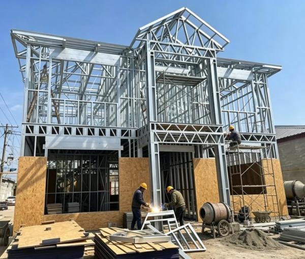Quality Prefabricated Steel Structure Building with Up to 30 Meters Span Length, Thermal and Sound Insulation, and Customizable Design for sale