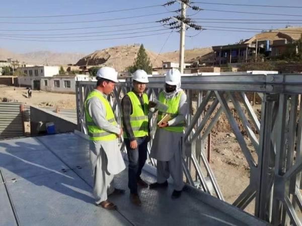 Quality Q355B Structural Steel Bailey Bridge - Hot-Dip Galvanized and Reusable for sale