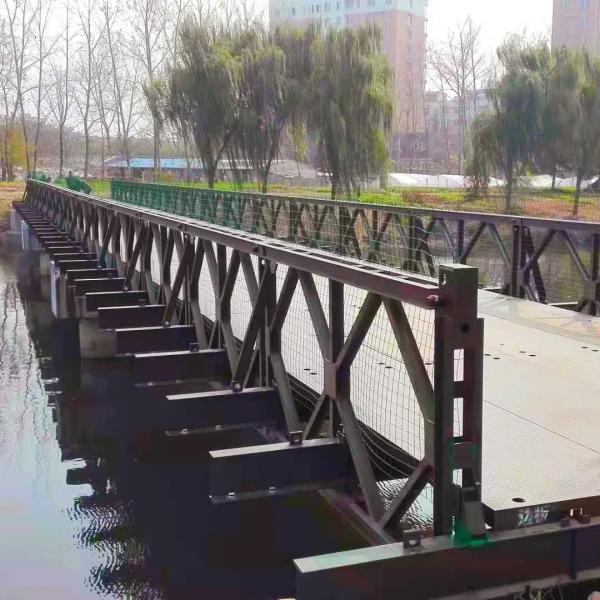 Quality Q355B Structural Steel Bailey Bridge - Hot-Dip Galvanized and Reusable for sale