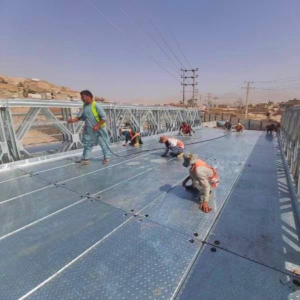 Quality Q355B Structural Steel Bailey Bridge - Hot-Dip Galvanized and Reusable for sale