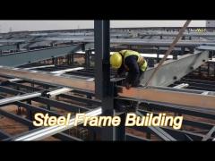 prefabricated steel frame warehouse