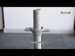 stable hot-dip galvanized series 2500mm ringlock socket support system for large industrial