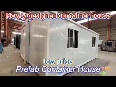 20ft and 40ft modular expandable container house with galvanized steel frame and customizable layout
