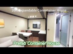 expandable container house with galvanized light steel frames customizable size and layout windproof