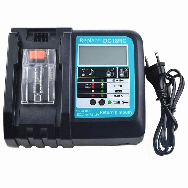 Quality Fast Charger Compatible with Makit 14.4V 18V LXT Li-ion Batteries Replacement DC18RC Power Tool Battery Charger for sale
