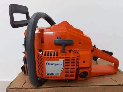 China Hot Sale 4.5KW Wood Cutting Machine HUSQ288xp Gasoline Chainsaw With 81cc Garden Tools Chain Saw for sale