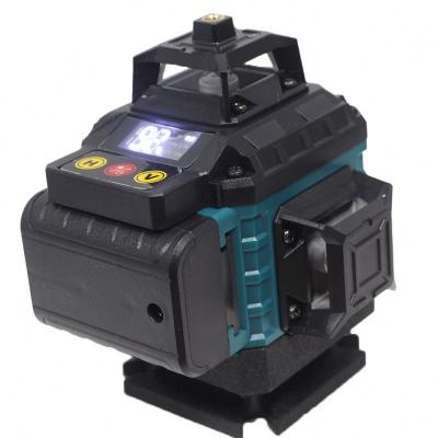 China Advanced Dual-Line Green Laser Level Self-Leveling Professional Measuring Tool for Construction and DIY Projects for sale