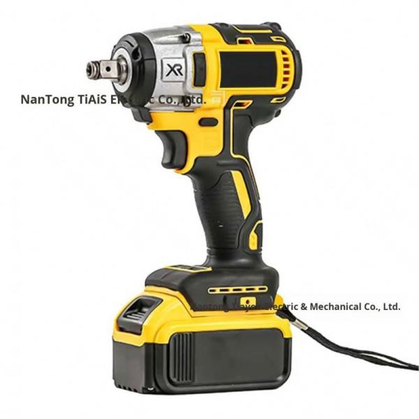 Quality Brushless Electric Impact Wrench High Torque Screwdriver 21V Lithium Battery for Car Carriers and Woodworking for sale