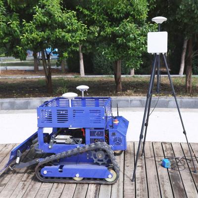 China AWY-550 GPS AIWEIYA Industrial DIY Self Propelled Cordless Riding Rotary Lawn Mower 4-Stroke Gasoline Engine 224cc Flail Cutting for sale