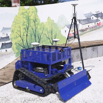 China Factory Direct Cordless Remote-controlled Lawn Mower 550mm Cutting Width 360 Turning Radius GPS DIY Grade for Estate Lawns for sale
