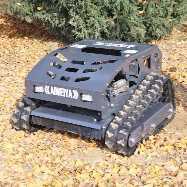 Quality All-Terrain Remote Control Agricultural Self-Propelled Mower 224CC High HP 550MM for sale