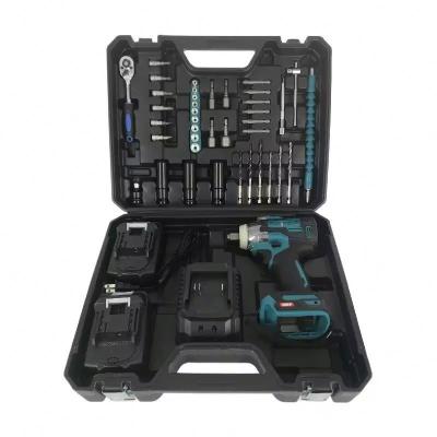 China Brushless Electric Wrenches / air Cannon Socket / Rechargeable Impact Spanner Set / Lithium Battery Power Tools for sale