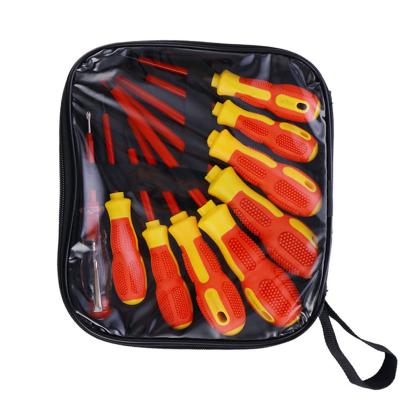 China 9PCS VDE Insulated Screwdriver Set 1000V Electrician Screwdriver Kit Magnetic Flat Phillips Professional Electrical for sale