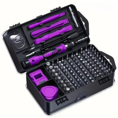 China Multi-Purpose 115pcs Special-Shaped Phillips Screwdriver Set High Hardness Strong Magnetic One-Screwdriver Plastic OEM for sale