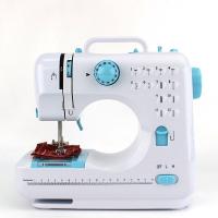 China Hot-Selling Mini Portable Sewing Machine | 12-Thread Overlock | Household Sewing with Thick Material & Buttonhole Function for sale